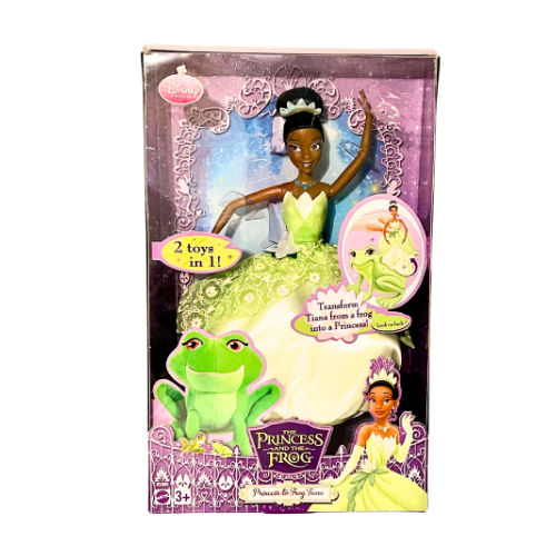 Disney The Princess and the Frog Transforming Princess-to-Frog Tiana D ...