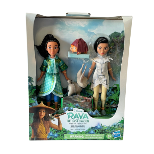 Disney's Raya and The Last Dragon Young Raya and Namaari Doll Set ...
